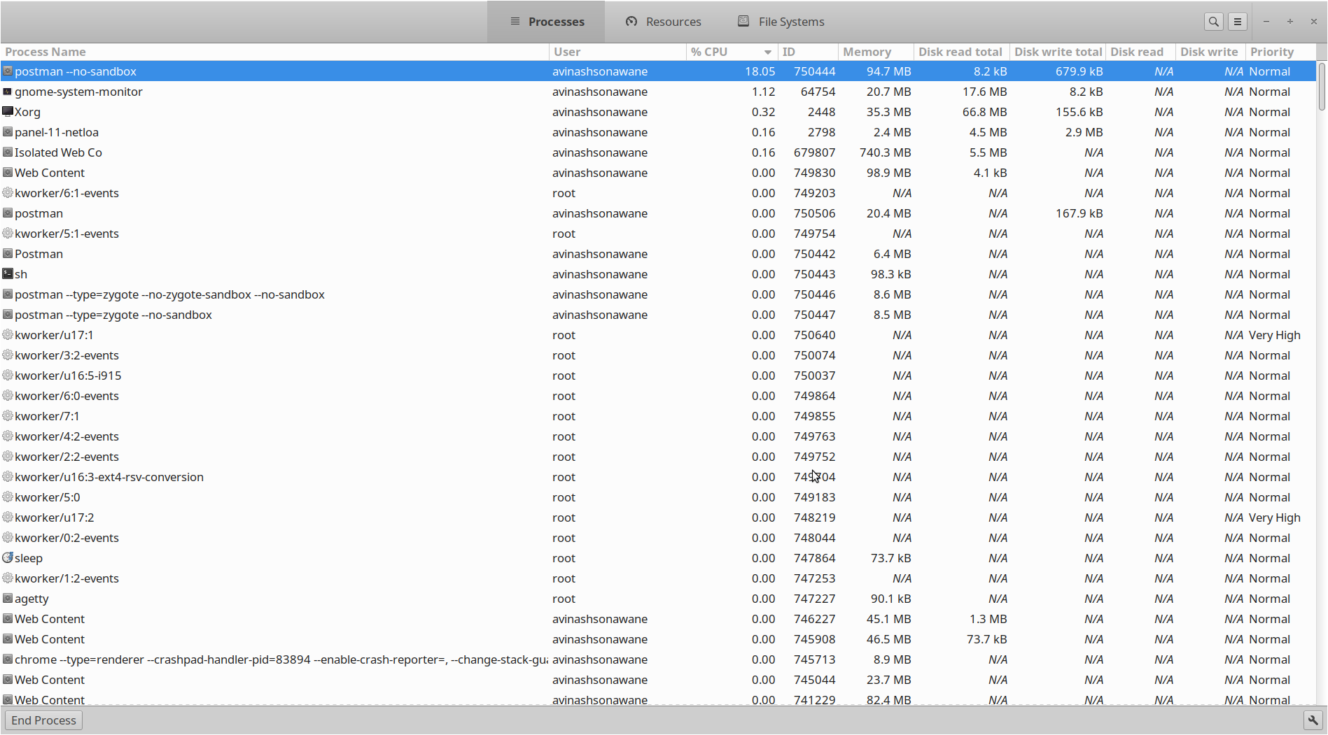 High Cpu Usage On Linux · Issue 11534 · Postmanlabs Postman App Support · Github