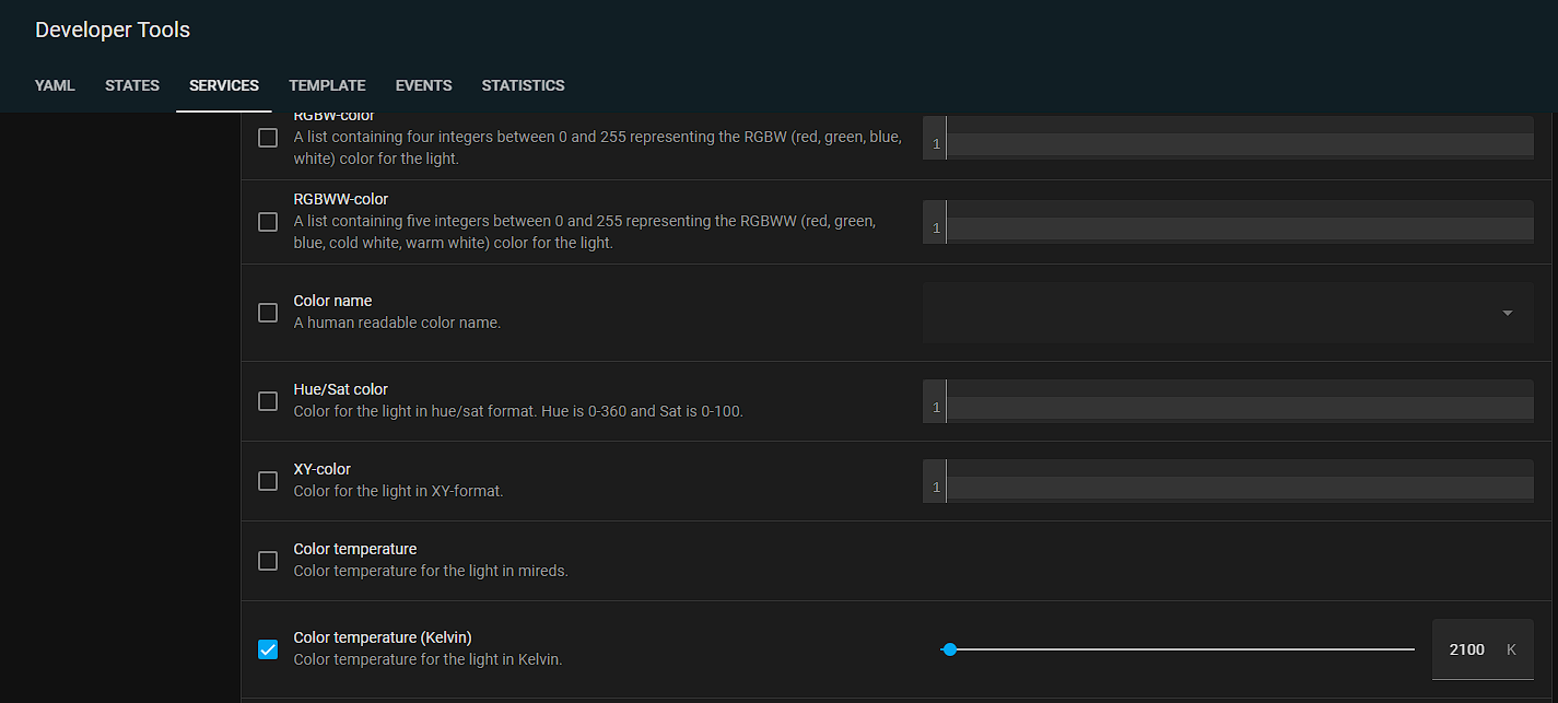Color Temperature Selector Not Working · Issue 14440 · Home Assistantfrontend · Github 