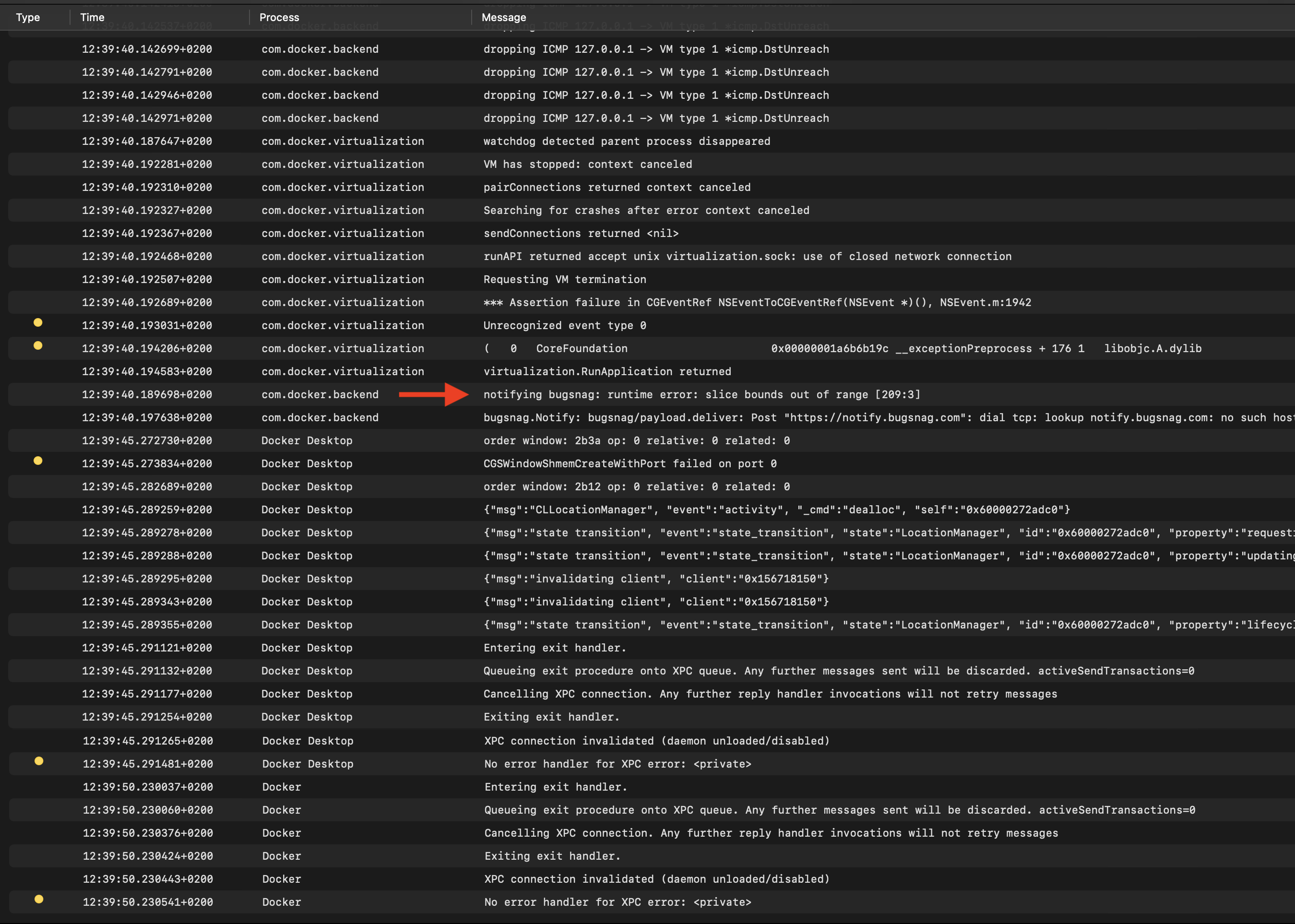 Comdockerbackend Cannot Start Fatal Error Comdockerbackend Cannot 5065