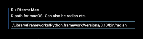 Trouble Running R + Radian in VSCode for Mac M1 · Issue #1220 · REditorSupport/vscode-R · GitHub
