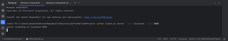 GitHub - cankatmis/diffie-hellman-key-exchange