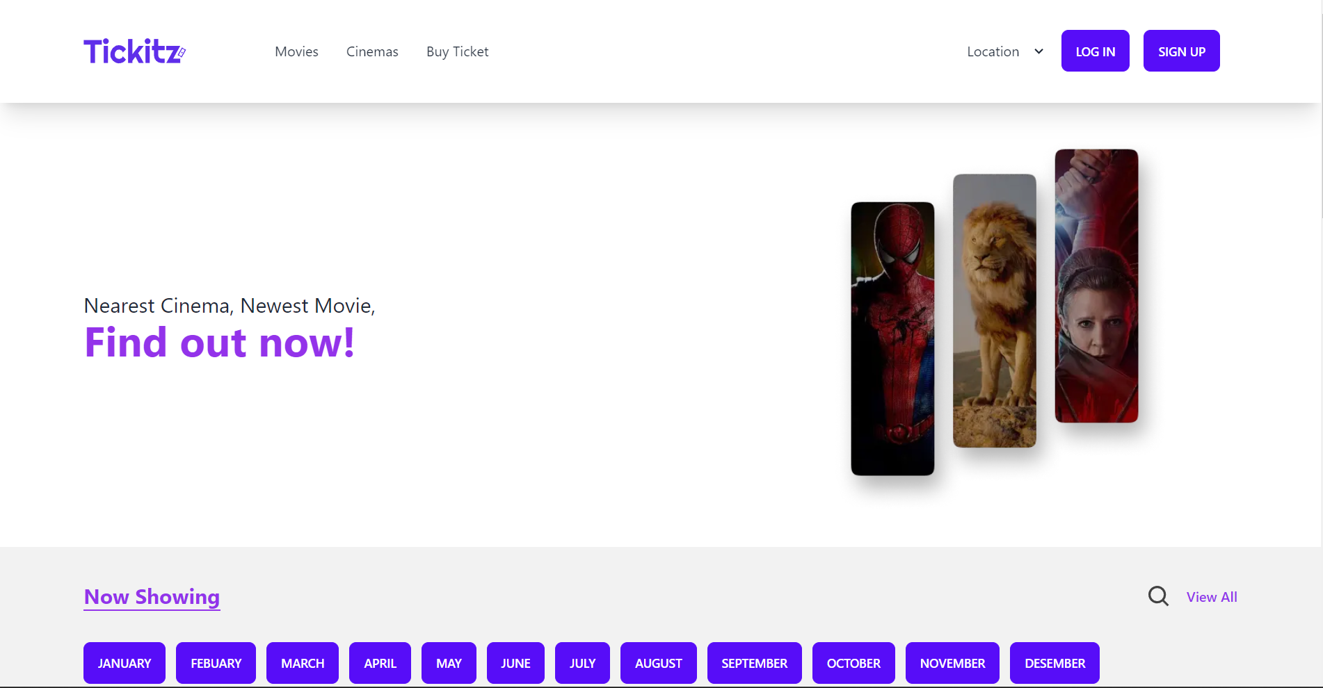 GitHub - ryanagungsamudra/Tickitz-FE: Tickitz is a website for booking ...
