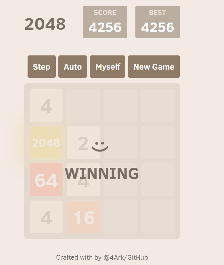 GitHub - Zhenghong-Liu/2048AI