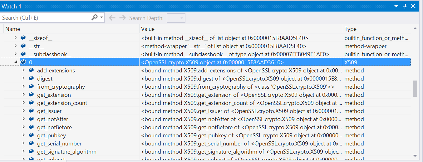 How to dump certificate chain into PEM file using pyopenssl module in python · Issue #999 · pyca ...