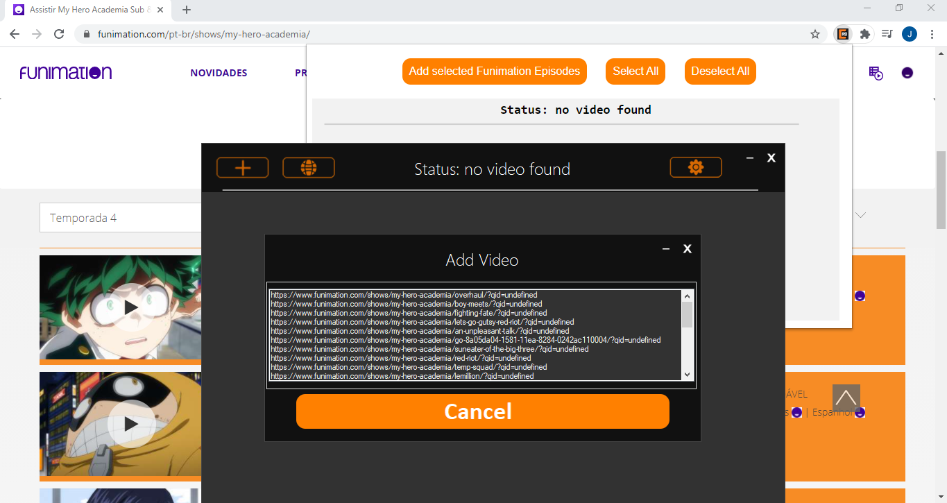 Problem Download Funimation · Issue #195 · hama3254/Crunchyroll-Downloader-v3.0 · GitHub