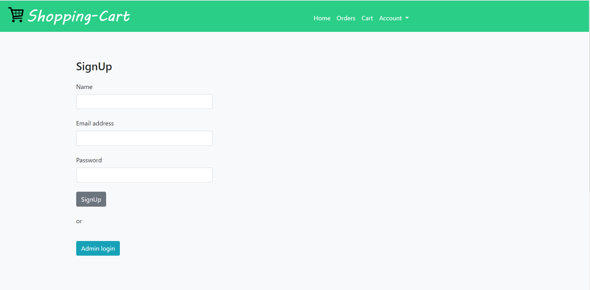 Github Devajithp Shopping Cart