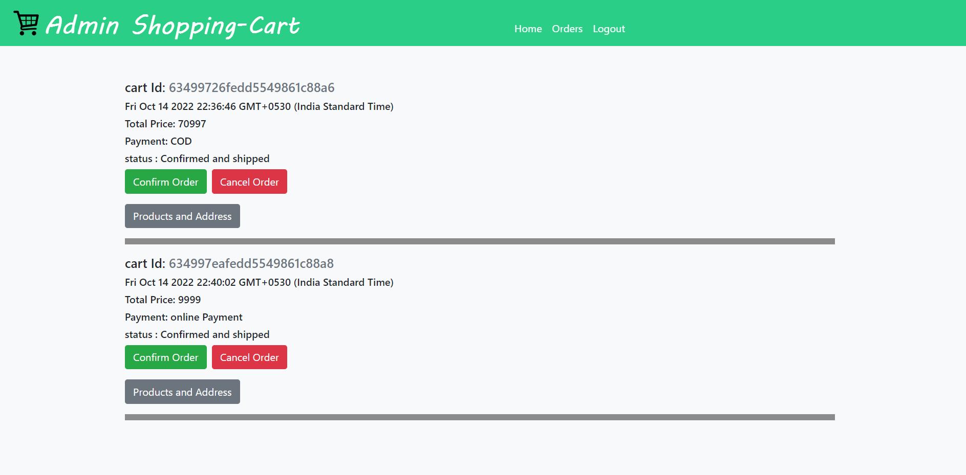 GitHub - devajithp/Shopping-Cart