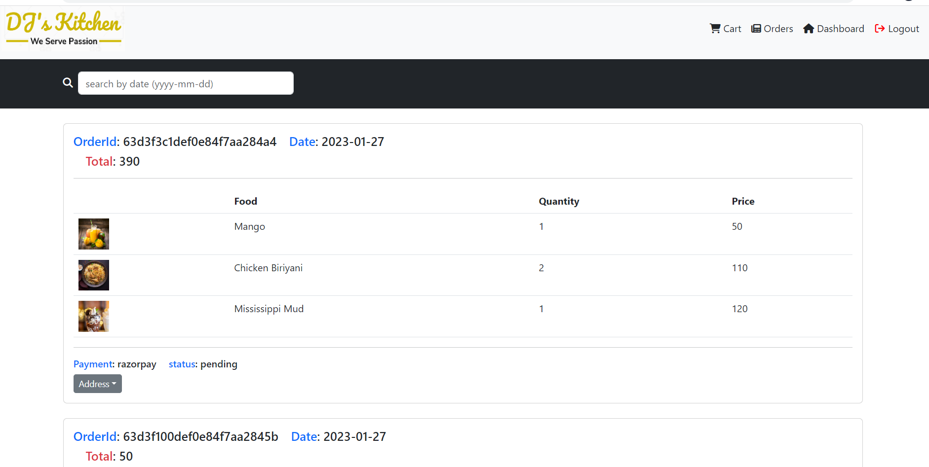 GitHub - devajithp/restaurant-client