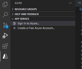 Unable to sign in to Azure App Service via VS Code - getting No ...