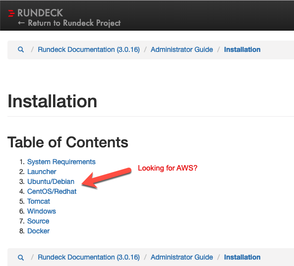 AWS Installation should link from Administrator Guide > Installation · Issue #220 · rundeck/docs ...