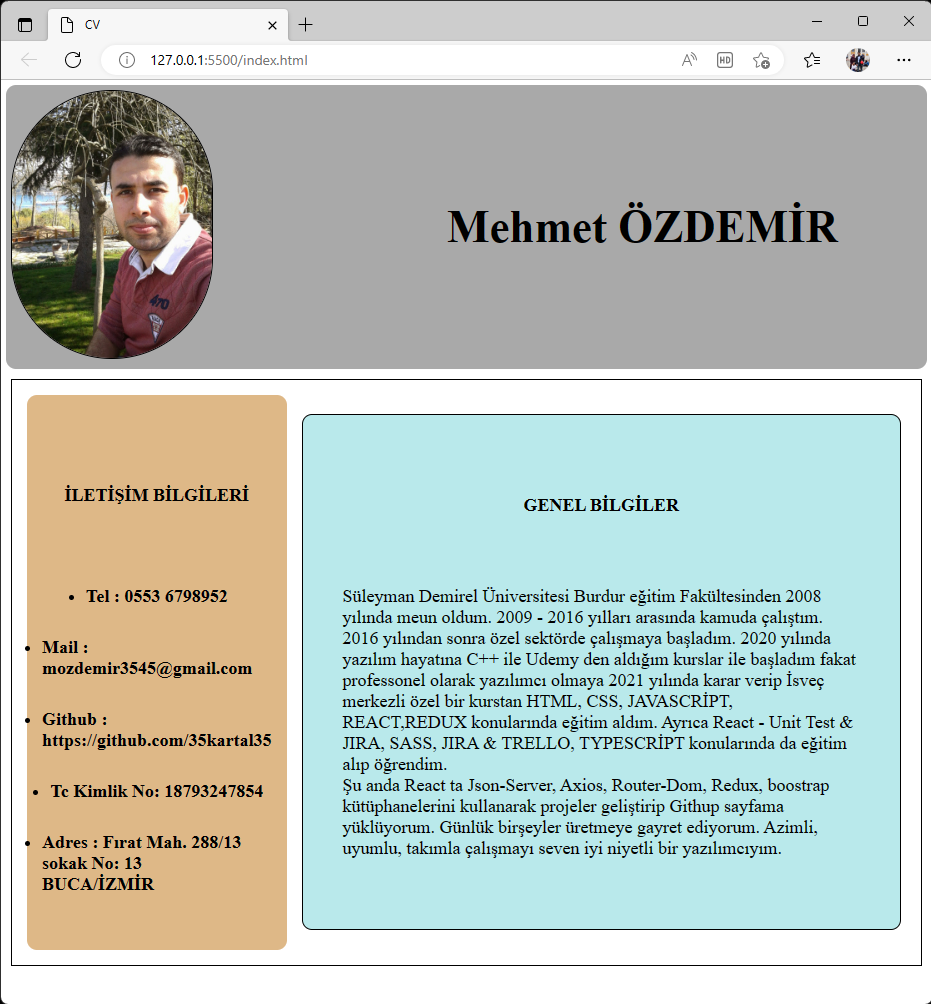 GitHub - 35kartal35/CV