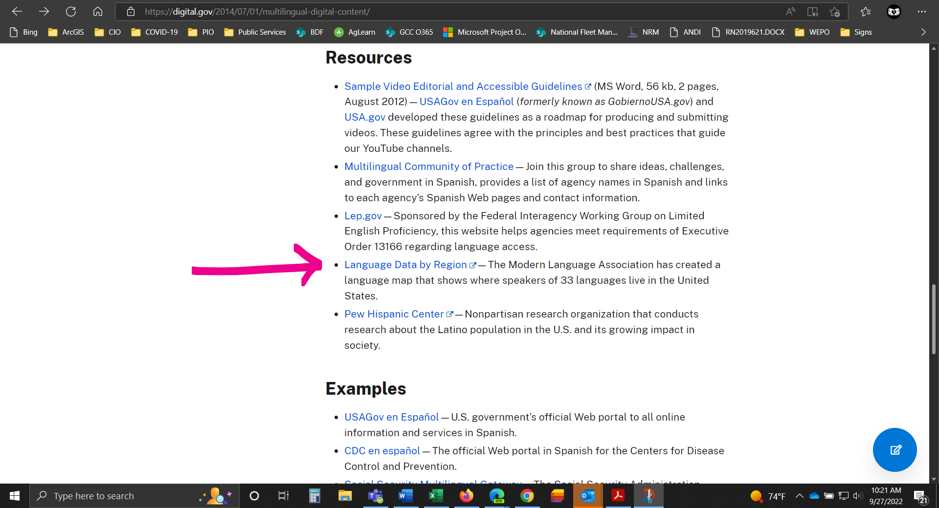 Broken Link - Language Data by Region -->src="https://lang-map.mla.org/" · Issue #5410 · GSA ...