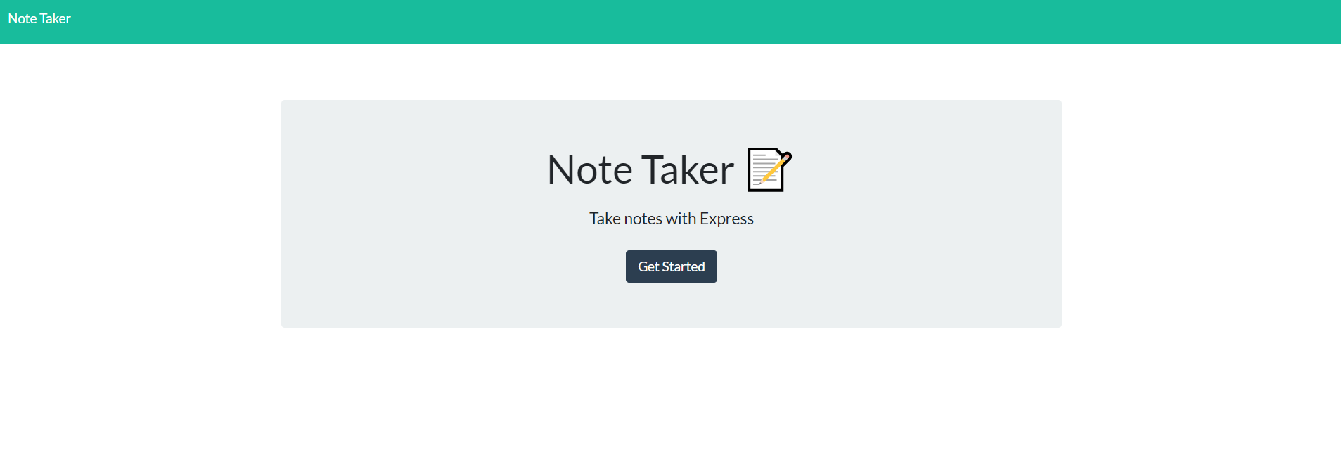 GitHub - JoshuaOrlandoR/Challenge-11-Note-Taker-Express: With provided starter code, this ...