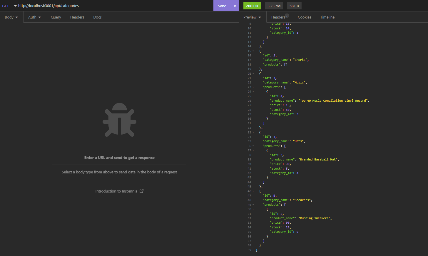 GitHub - JoshuaOrlandoR/Challenge-13-ECommerce-Backend: This challenge focuses on Object ...
