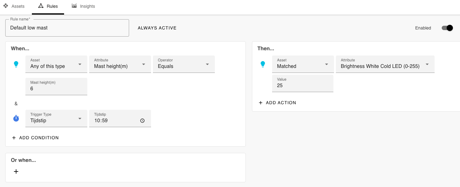 Rules: trigger a rule with 2 LHS conditions · Issue #798 · openremote/openremote · GitHub