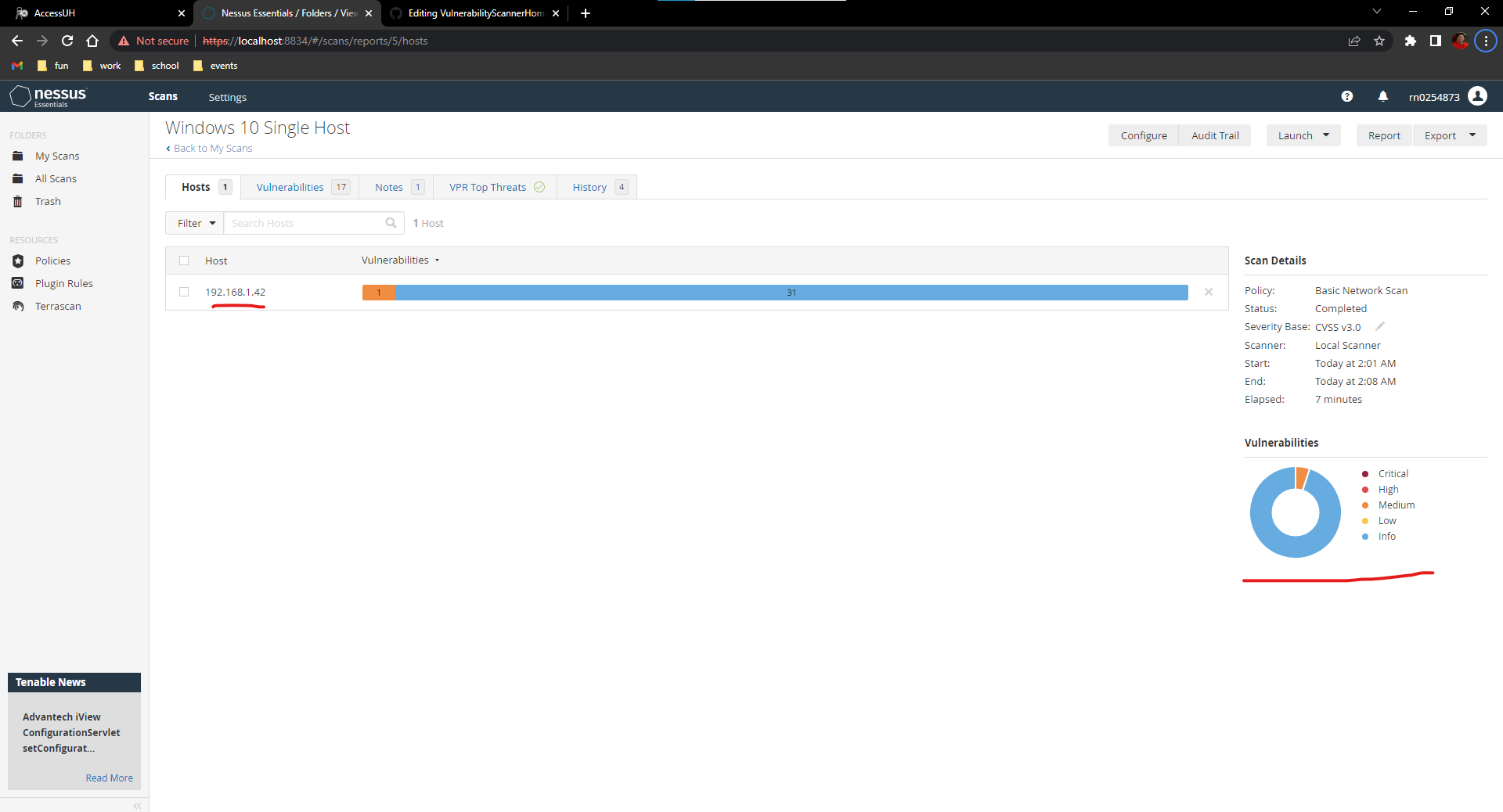 GitHub - ronaldnguyen/VulnerabilityScannerHomeLab