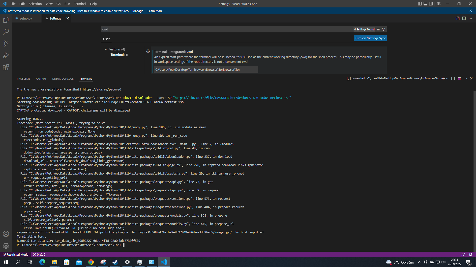 Windows 11 - návod · Issue #101 · setnicka/ulozto-downloader · GitHub