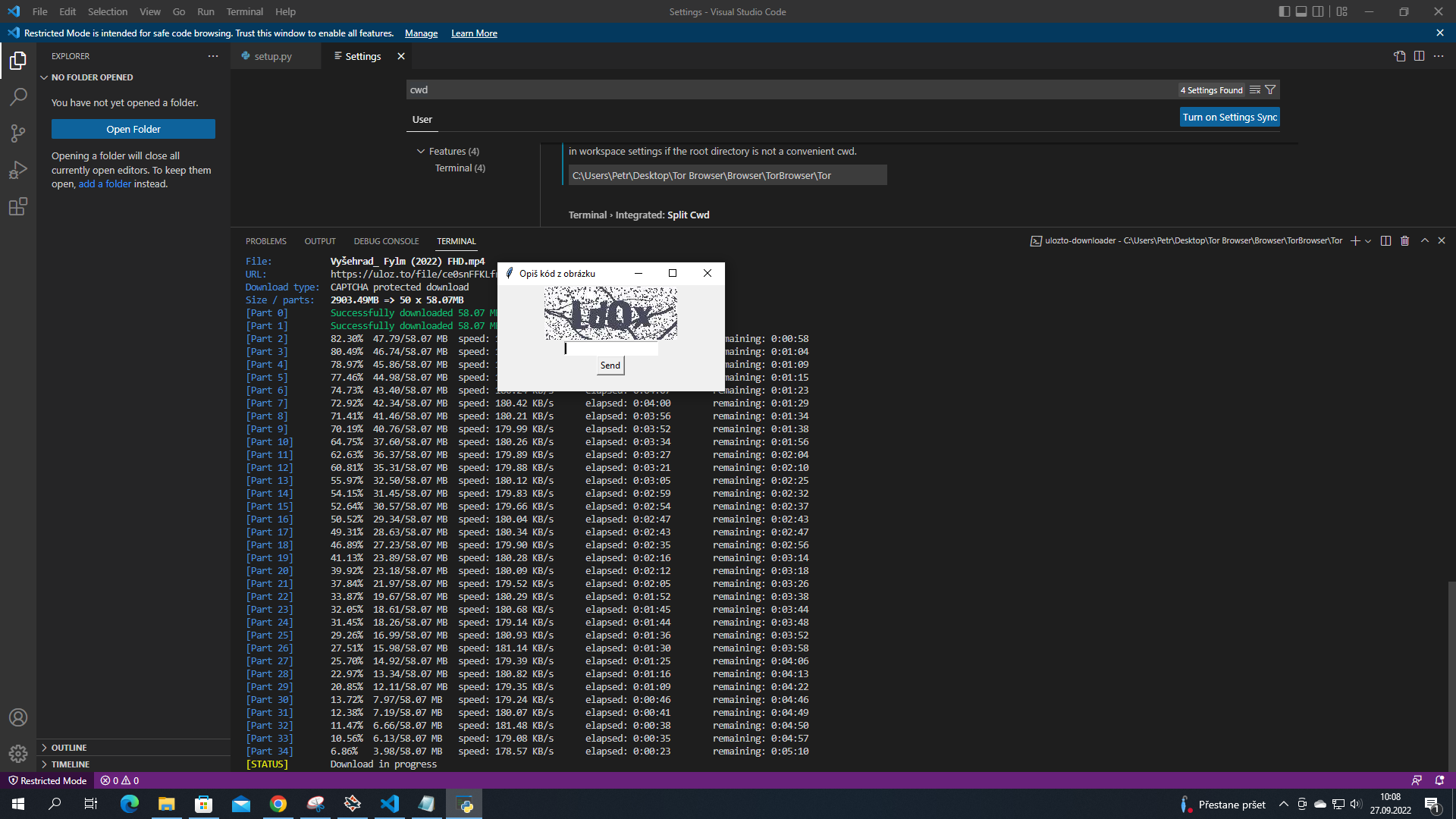 Windows 11 - návod · Issue #101 · setnicka/ulozto-downloader · GitHub