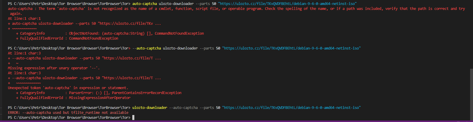 Windows 11 - návod · Issue #101 · setnicka/ulozto-downloader · GitHub