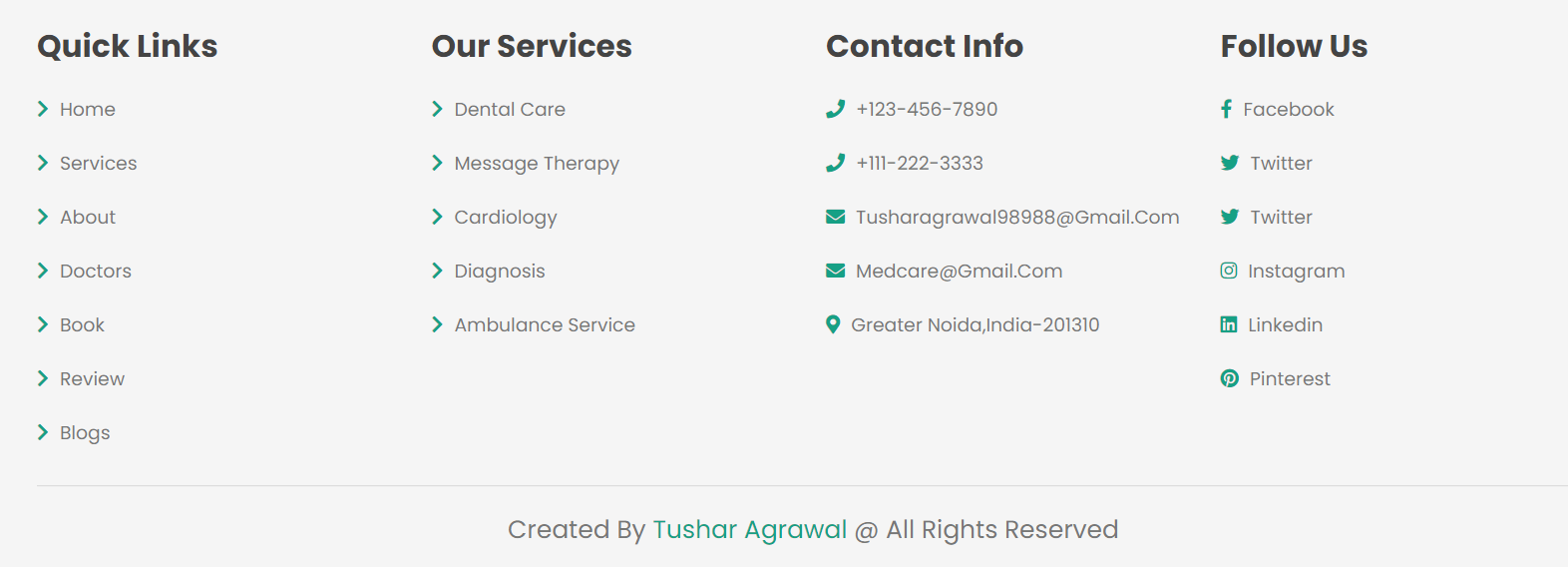 GitHub - TUSHAR-top/Hospital-Management-System: Database Management ...