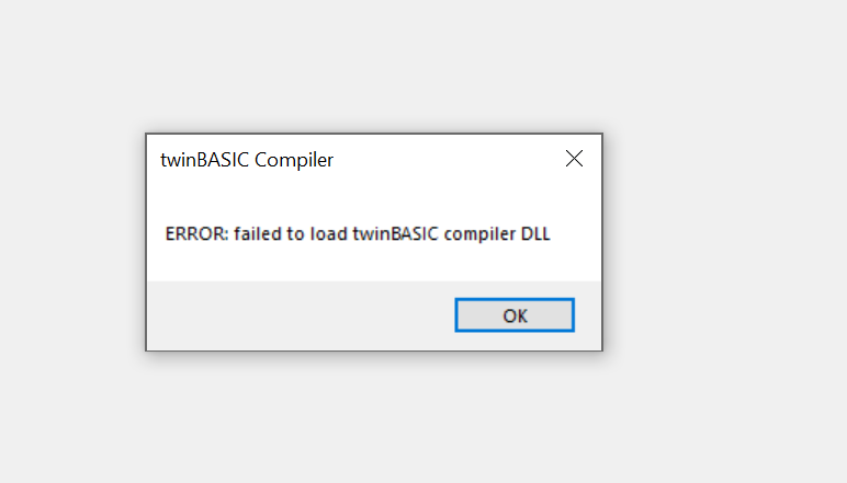 Need a little better fault handling in IDE · Issue #929 · twinbasic/twinbasic · GitHub
