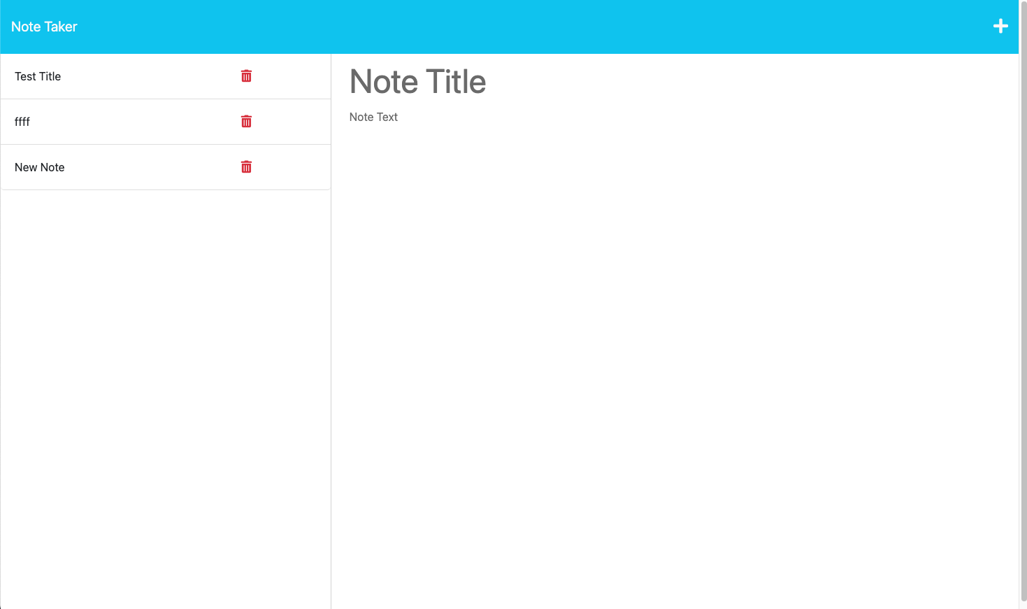 Github Coulsonp Note Taker