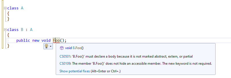 Improved UX (error message) for generator users missing partial modifiers · Issue #61597 ...