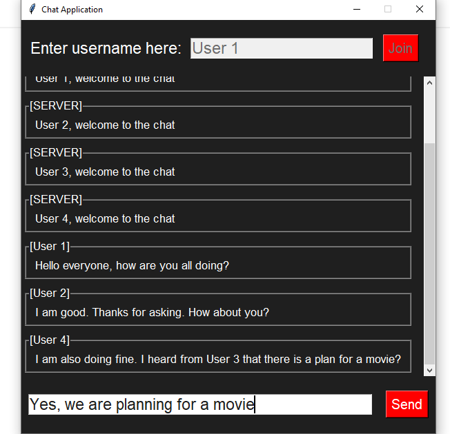 GitHub - RishavjotSingh/ChatApplication: A chat application that uses TCP connections for ...