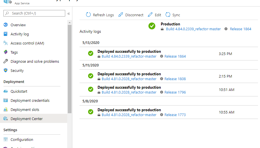 [QUERY] Get WebApp deployment info using the fluent management SDK? · Issue #1064 · Azure/azure ...