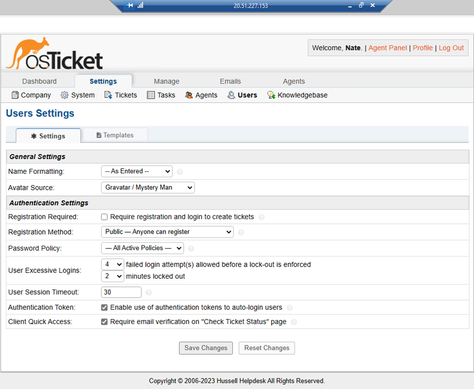 GitHub - husselltech/osTicket2-Config-Deployment