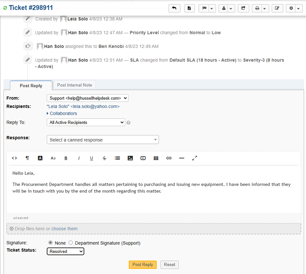 GitHub - husselltech/osTicket3-Lifecycle-of-a-Ticket