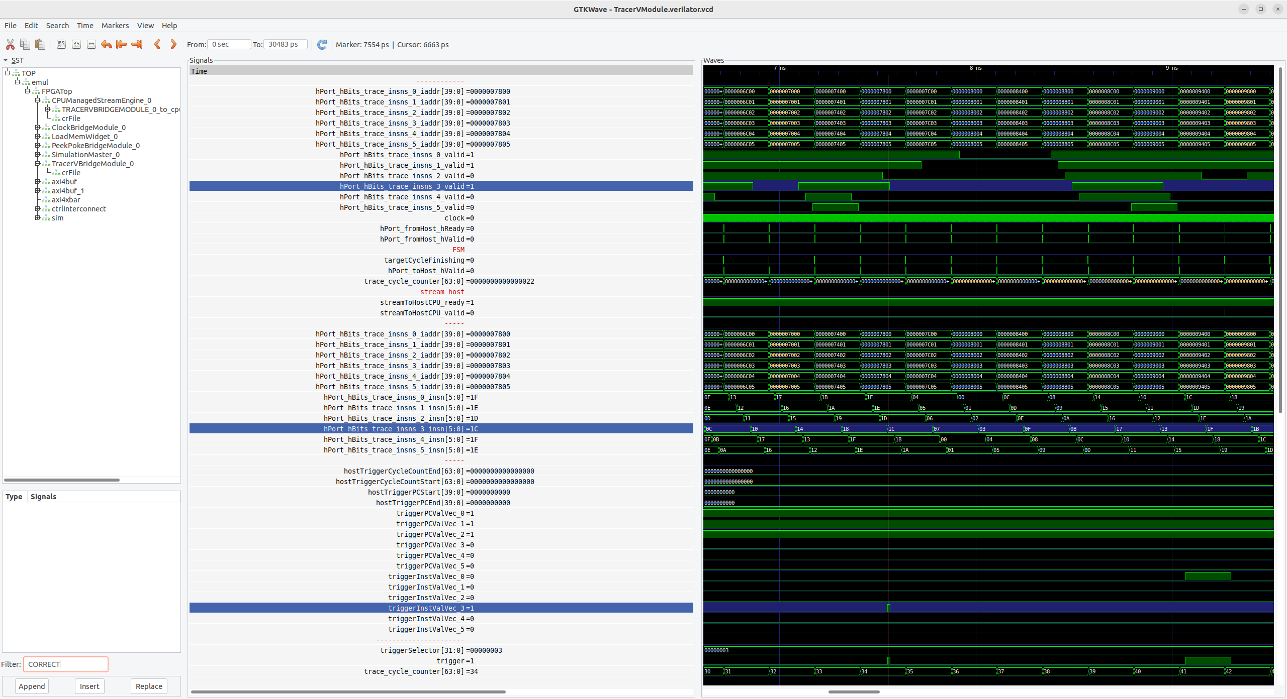 TracerV +trace-select=3 is too greedy and captures non matching instructions · Issue #1428 ...