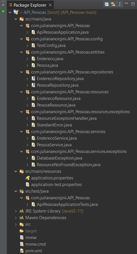 GitHub - jnorgini/API_Pessoas: Spring boot, Hibernate, JPA and H2 database REST API