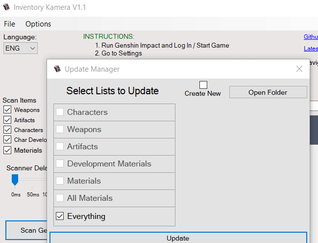 No items detected in inventory · Issue #129 · Andrewthe13th/Inventory_Kamera · GitHub