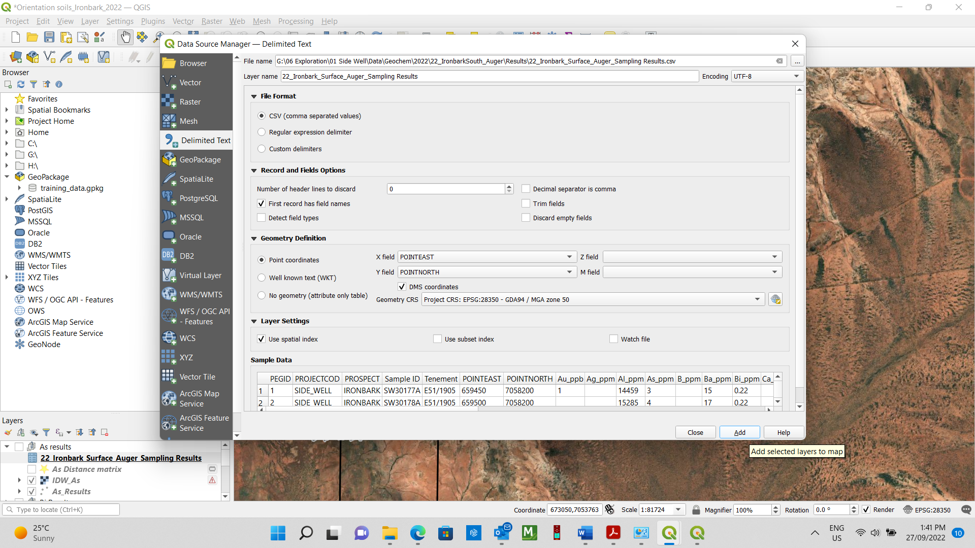 Delimited Text files will not load anymore · Issue #50362 · qgis/QGIS · GitHub