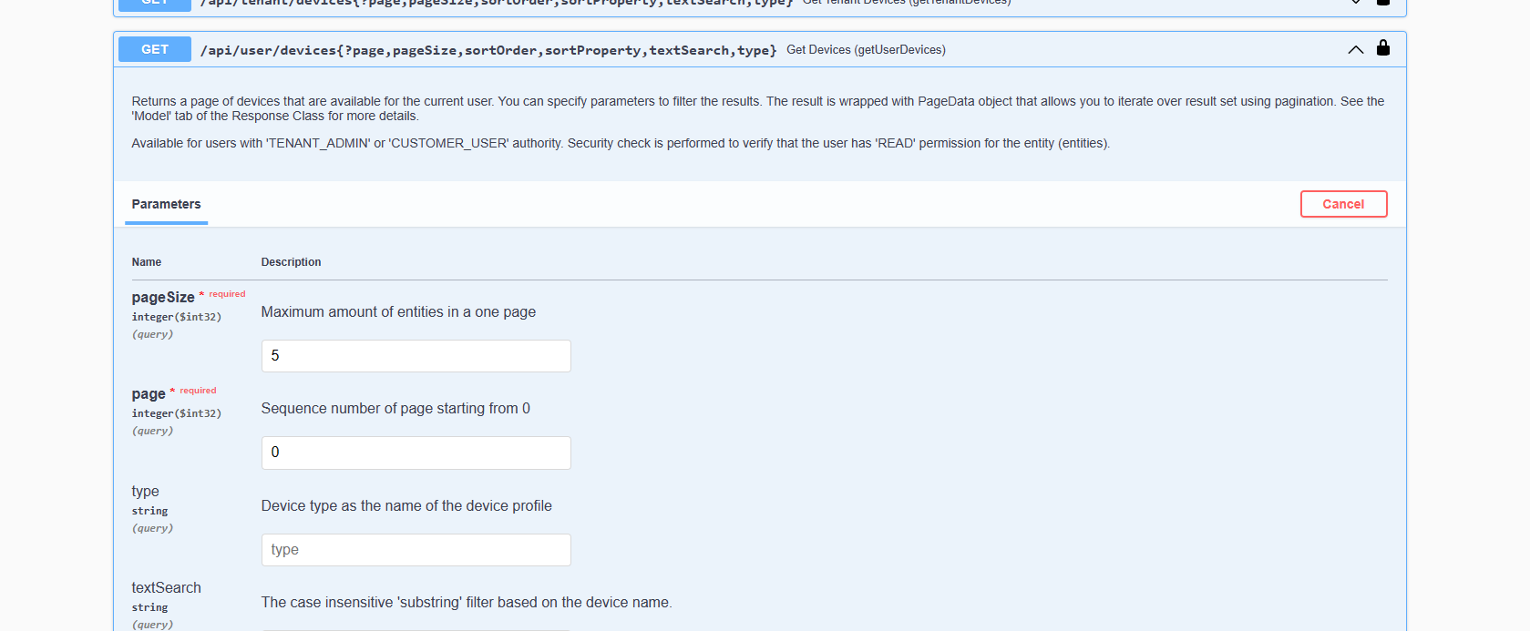 Bug Apiuserdevices Misses Deviceprofileid And Devicedata · Issue