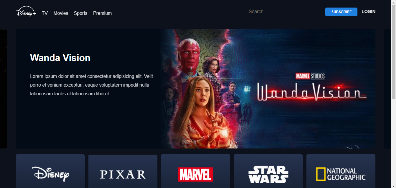 GitHub - animesh156/Hotstar-landing-page-clone