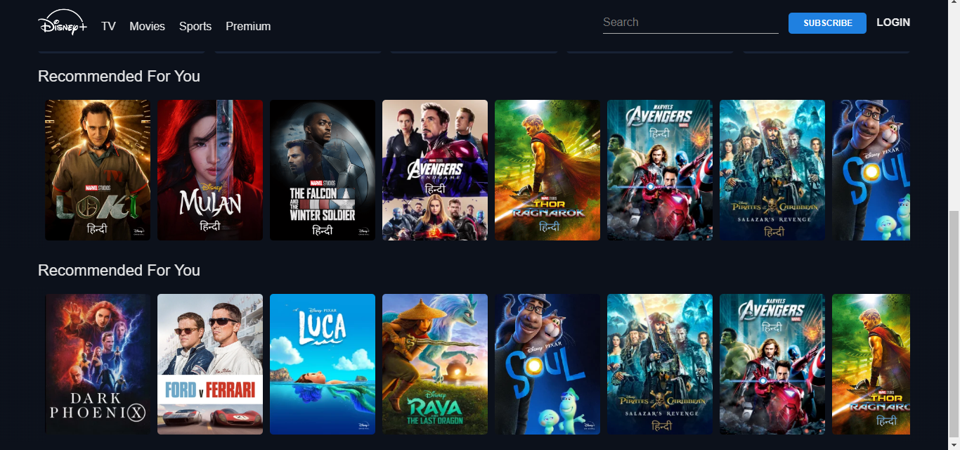 GitHub - animesh156/Hotstar-landing-page-clone