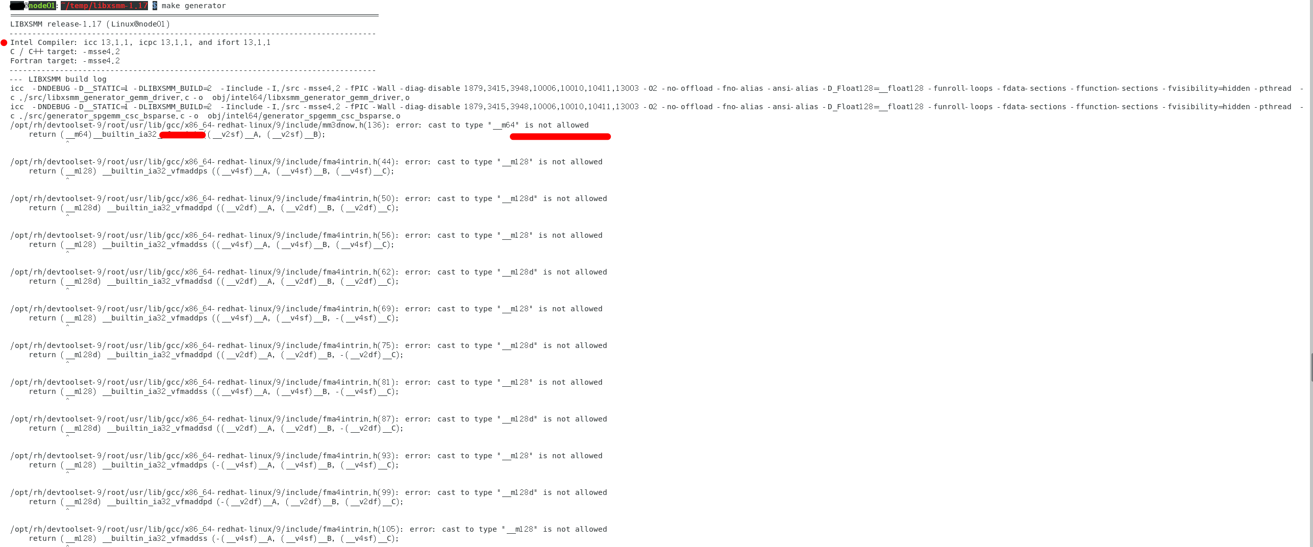 libxsmm doesn't support intel compiler? · SeisSol SeisSol · Discussion #762 · GitHub