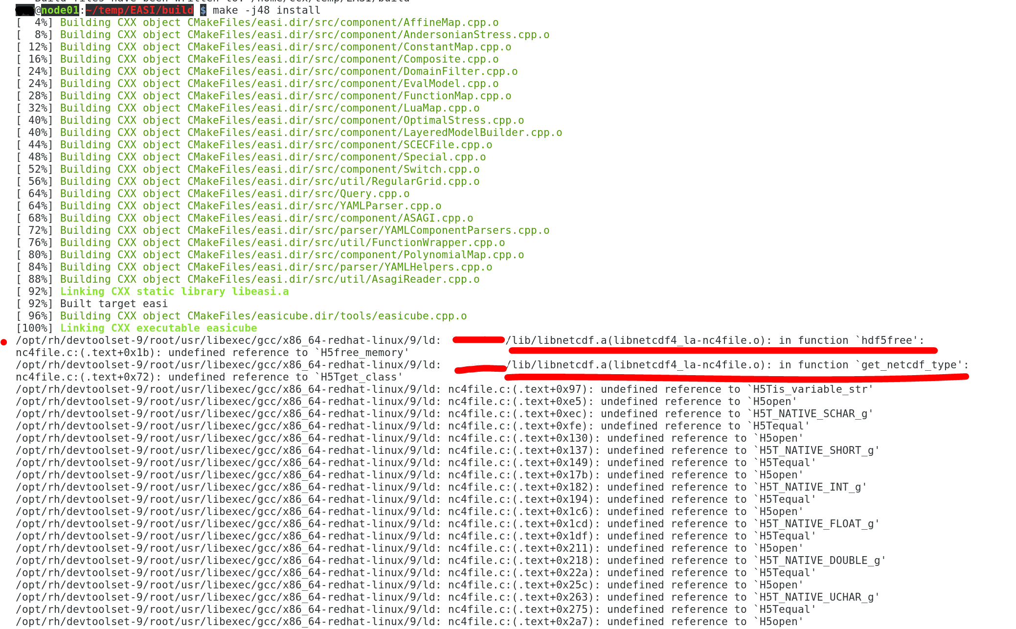 undefined reference to `H5free_memory' · SeisSol SeisSol · Discussion #763 · GitHub