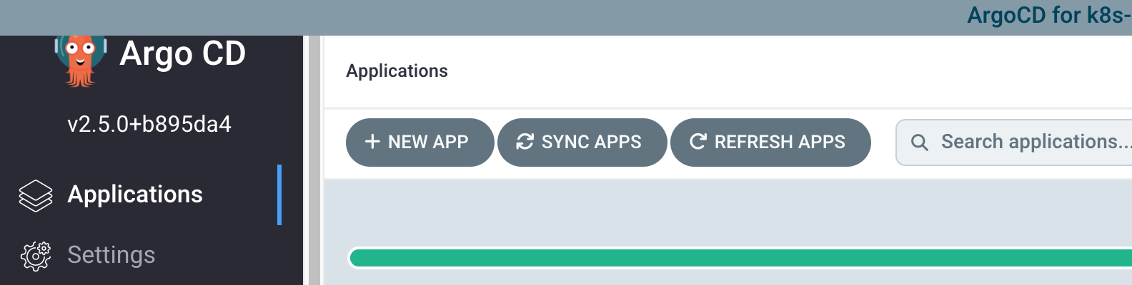 argocd logo partially overlapped by permanent banner in 2.5.0 · Issue #11125 · argoproj/argo-cd ...