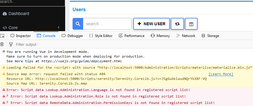 Script Error: Lookup.Administration and RemoteData · Issue #3086 · serenity-is/Serenity · GitHub