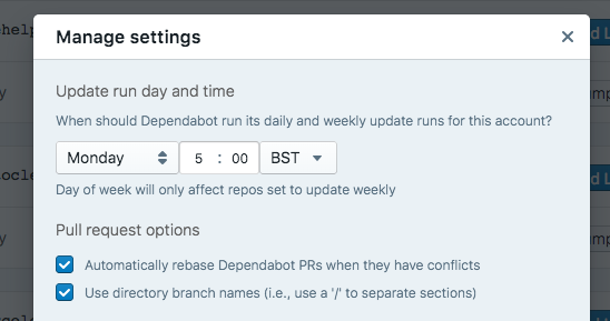 Configuring dependabot to rebase smarter? · Issue #152 · dependabot/feedback · GitHub