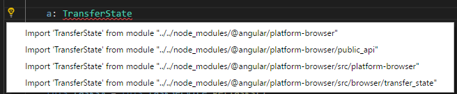 Import from any "node_modules" package points to the relative path instead of the package name ...