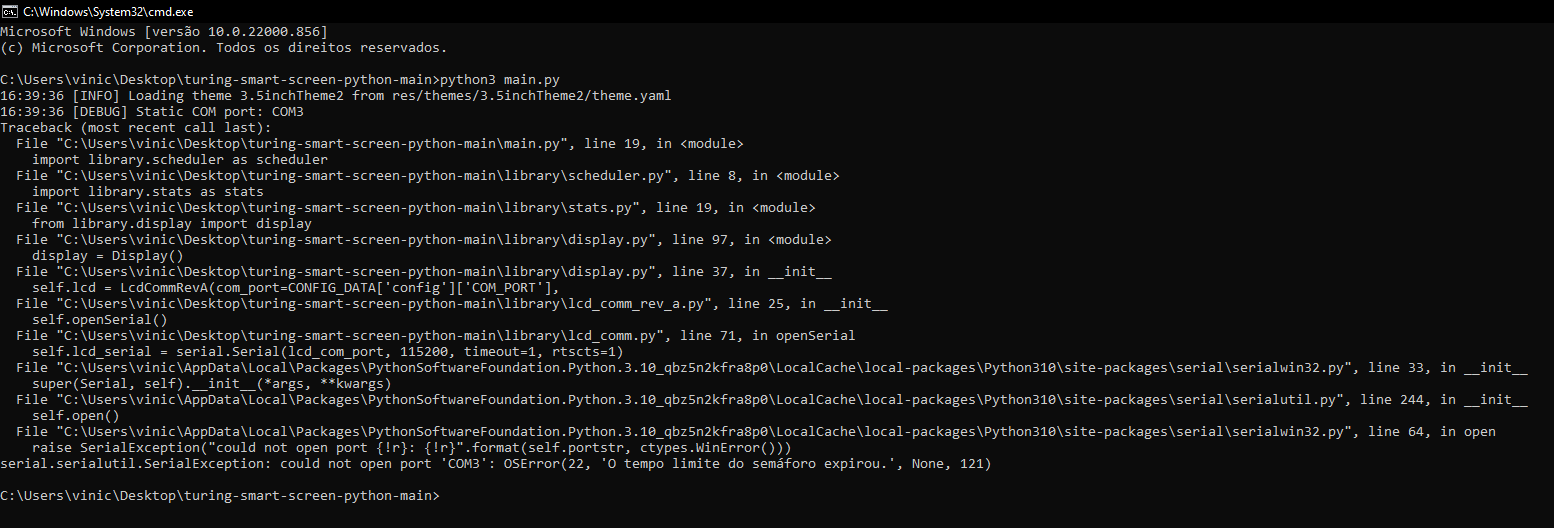 Device not recognised (short response to HELLO) on Windows 11 · Issue #54 · mathoudebine/turing ...