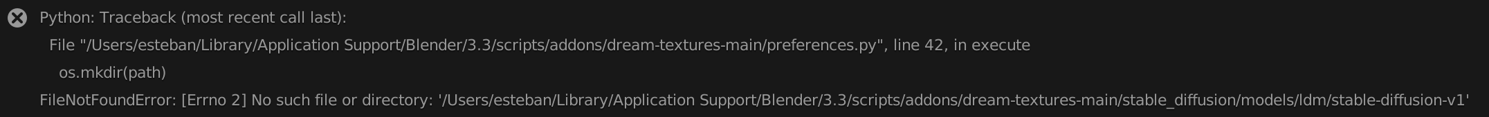 File not found · Issue #163 · carson-katri/dream-textures · GitHub