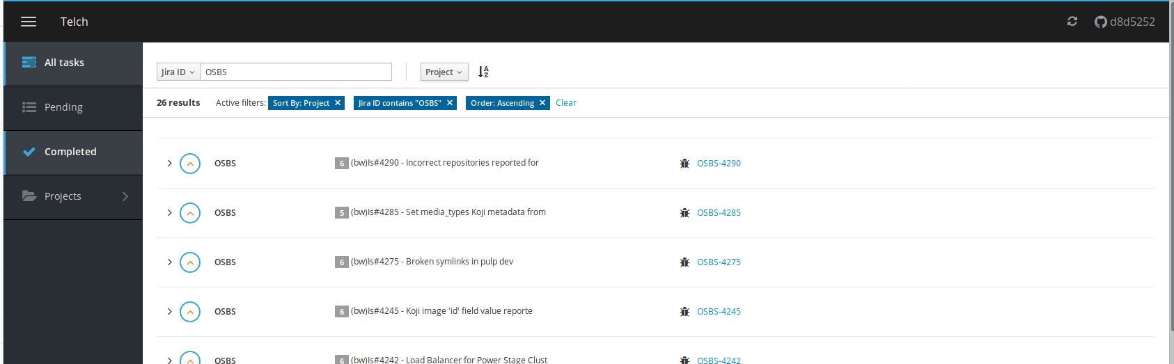 GitHub - vrutkovs/telch: Telch is a web interface for taskwarrior