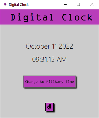 GitHub - dbjones94/digitalclock: Simple digital clock that displays ...