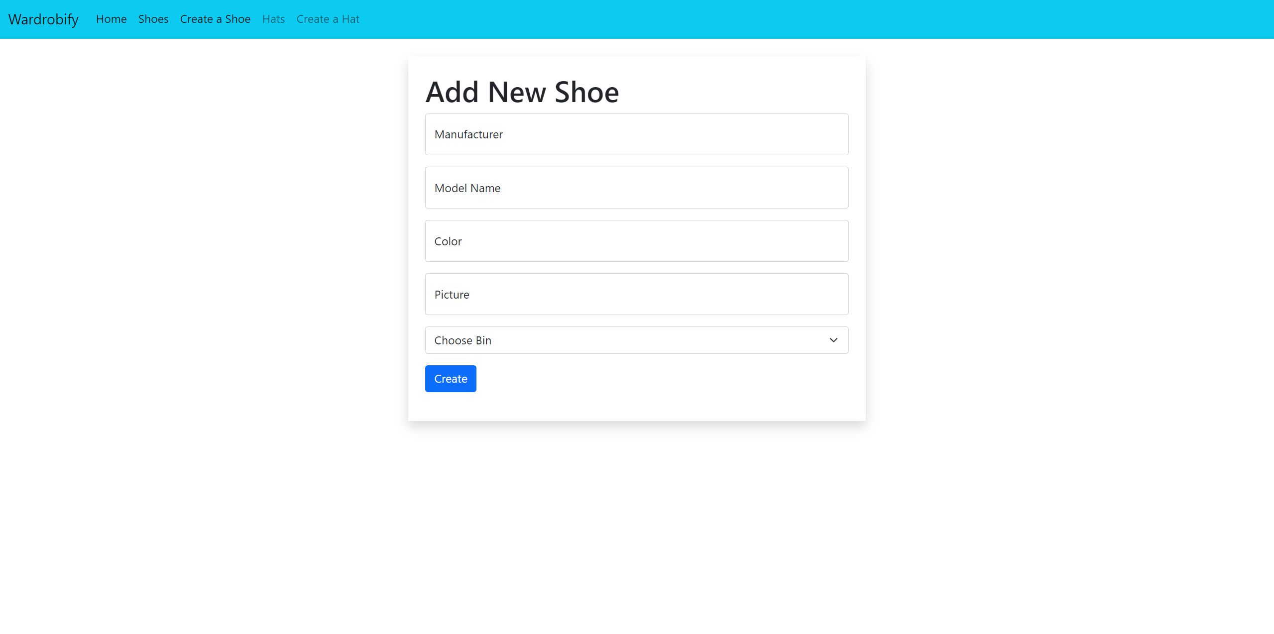 GitHub - StevenHuyTran/Wardrobify: A wardrobe management app to organize shoes, hats, and ...